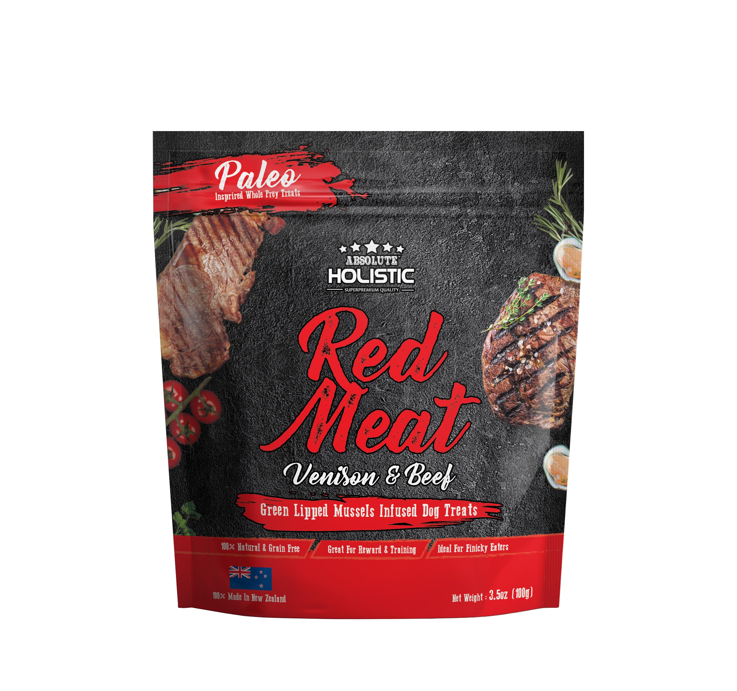 Absolute Holistic Venison & Beef Treats | Raw Pet Co.