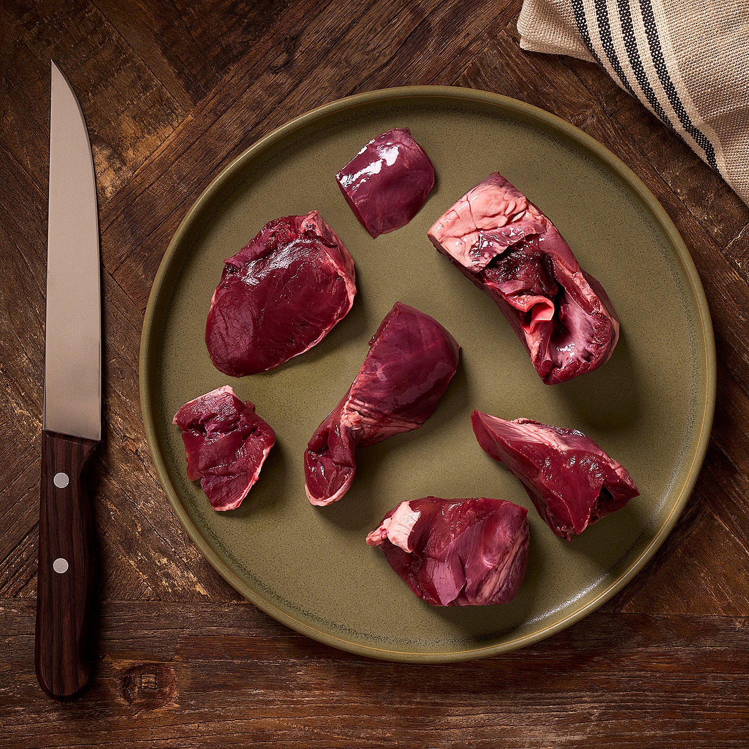 Pork Hearts 500g – rawpetco