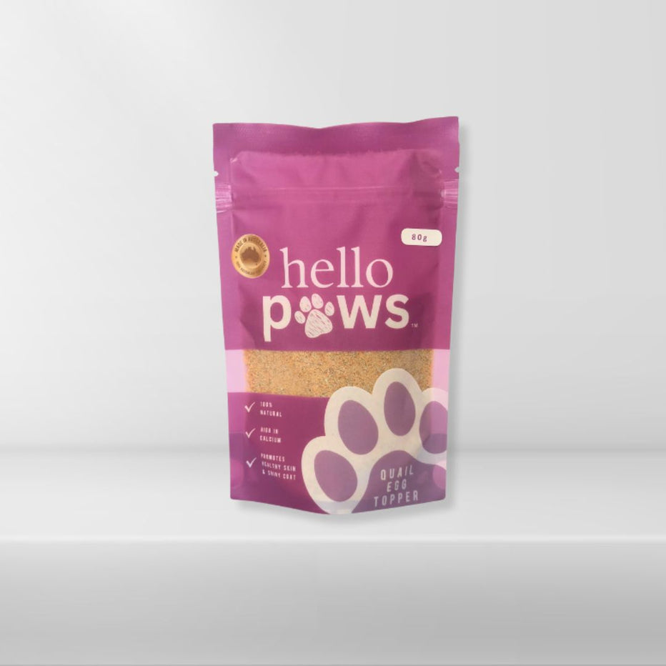 Hello Paws Quail Egg Topper – rawpetco